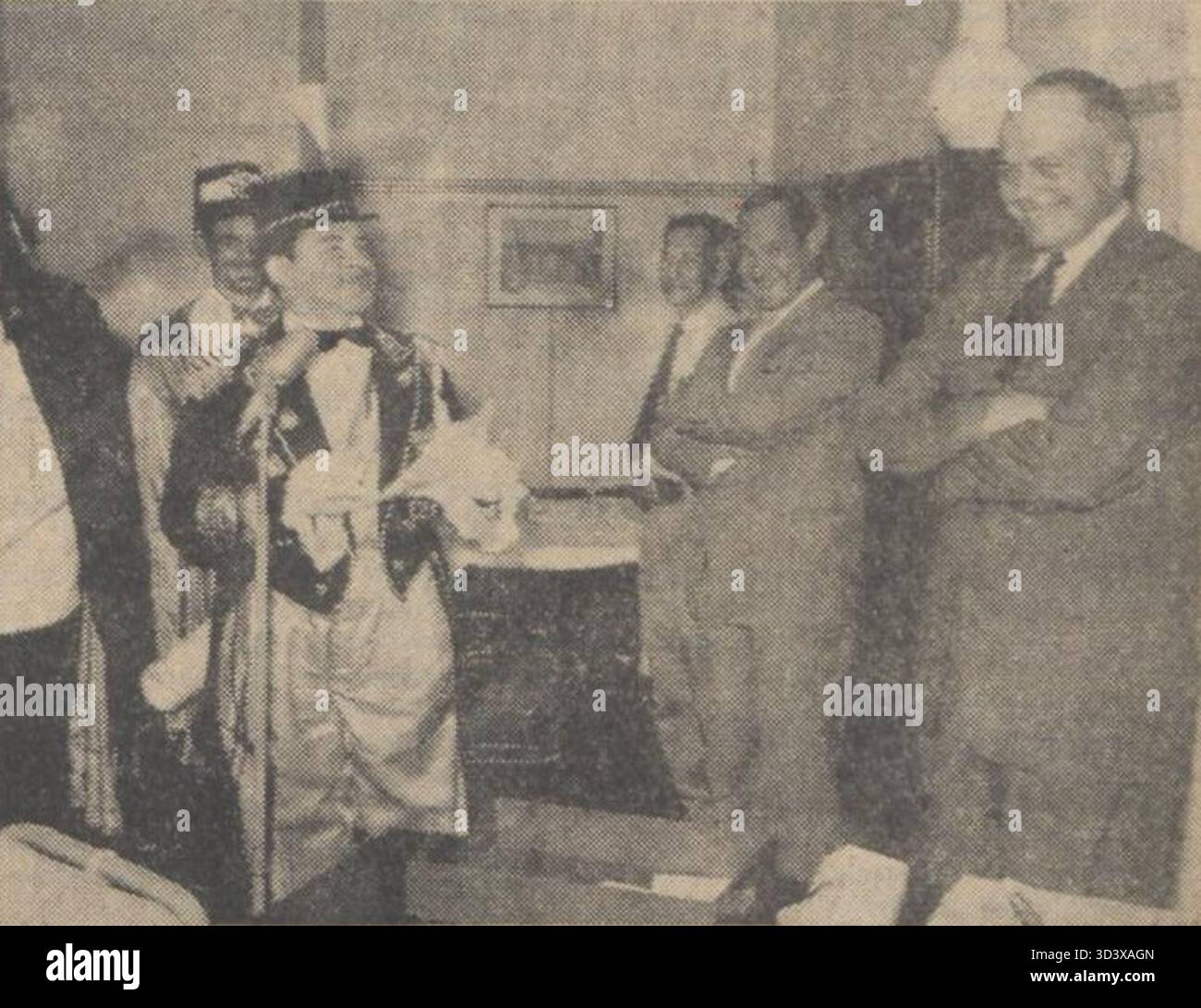 Proclamation by the Carnival Prince Alberto Badaracco, held on 21 ...