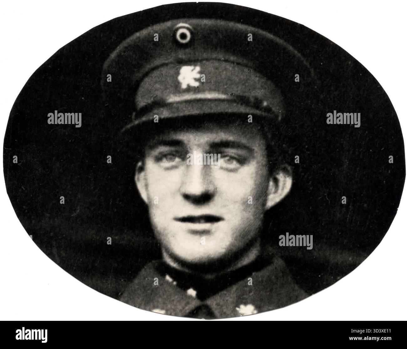 Portrait of King Leopold III of Belgium wearing a military cap in 1926 ...
