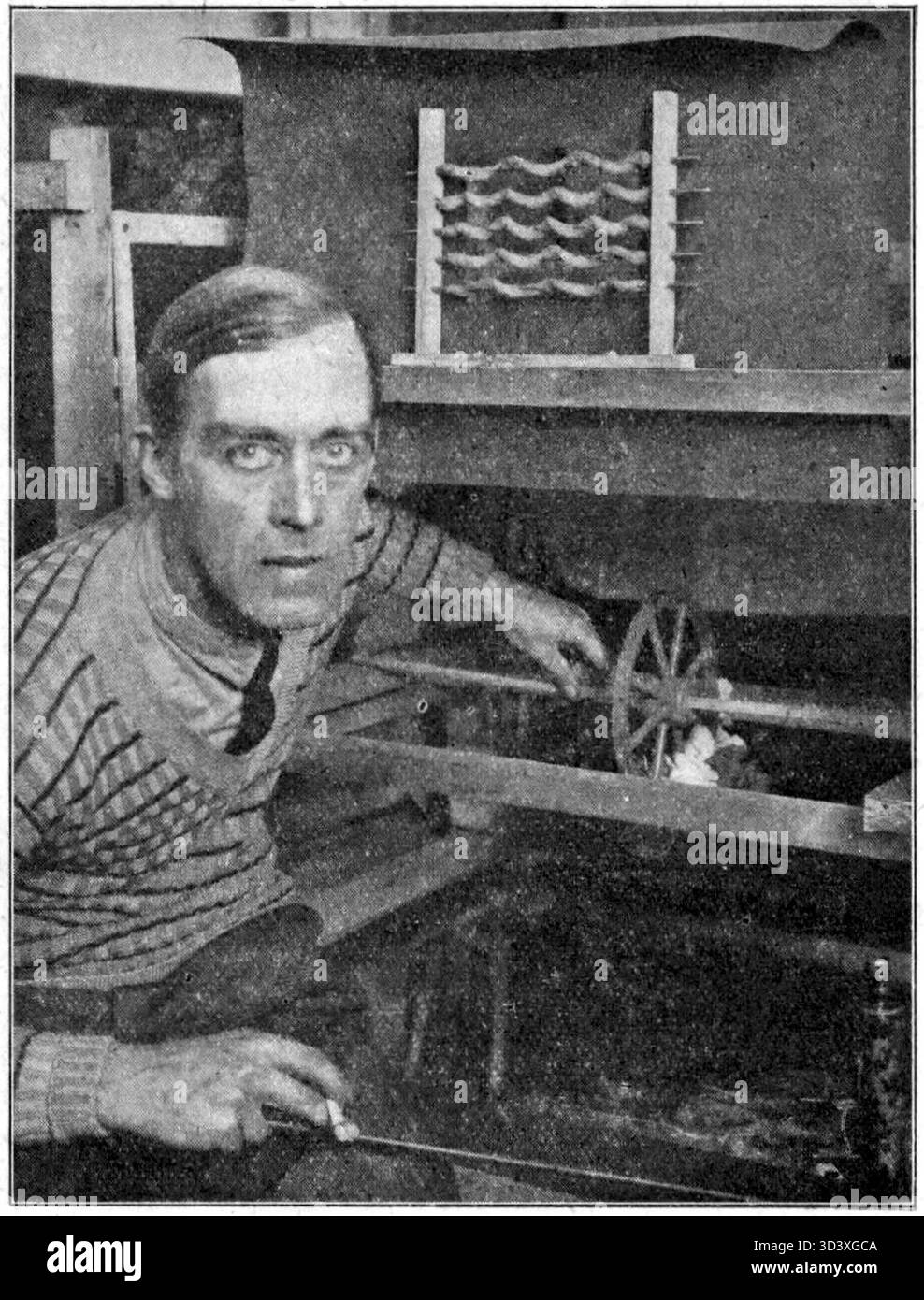 A portrait of Walter Ruttmann, the influential German filmmaker, taken ...