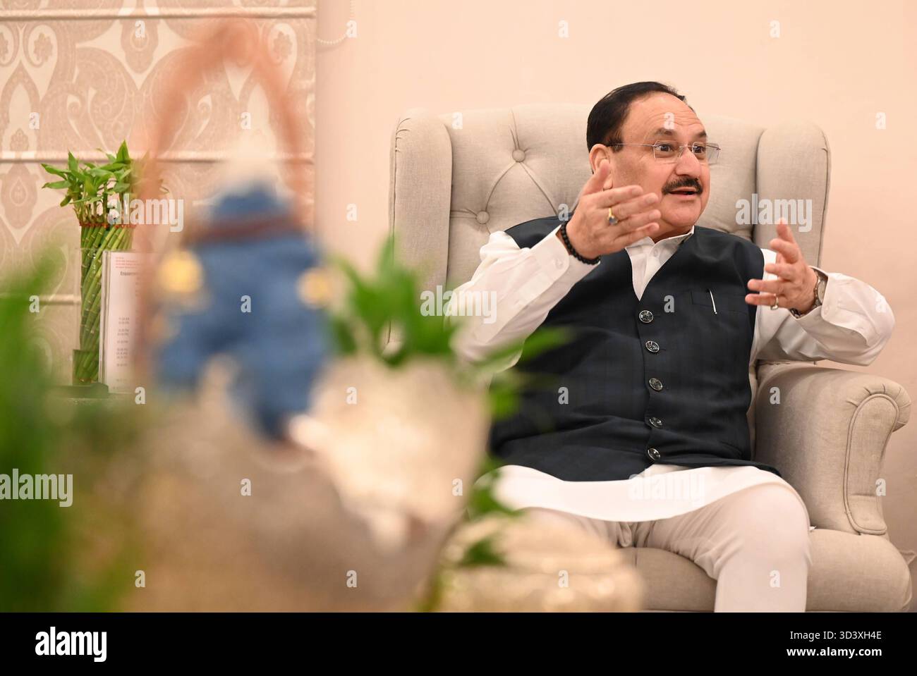 NEW DELHI, INDIA - NOVEMBER 6: BJP National President and Union ...