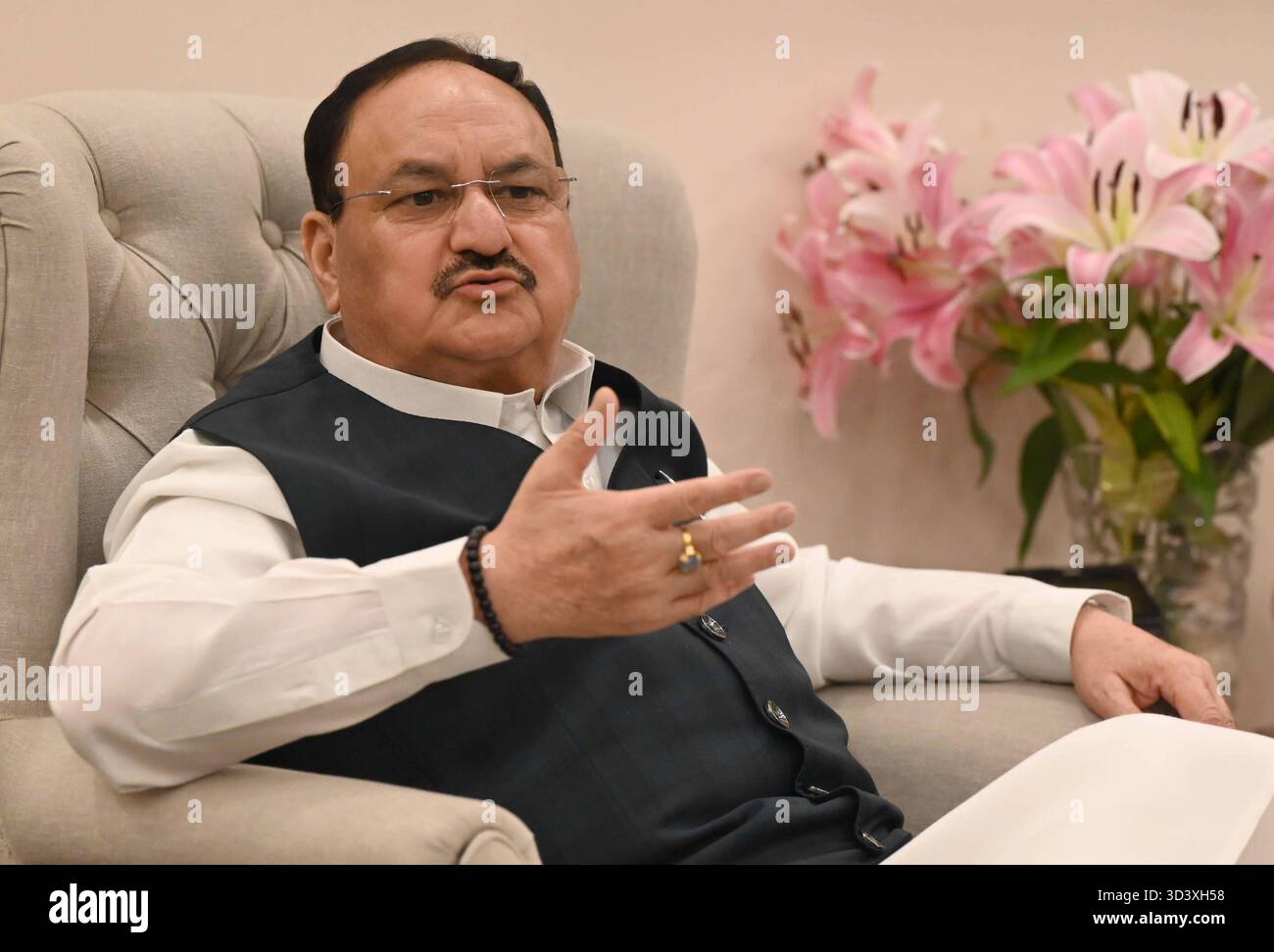 NEW DELHI, INDIA - NOVEMBER 6: BJP National President and Union ...