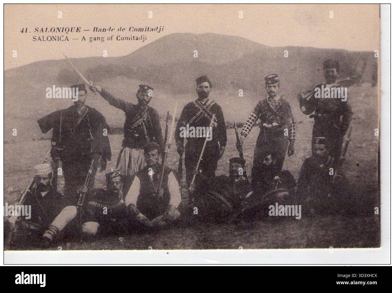 This 1903 photo shows IMARO voivodas of Krushevo, leaders during the ...