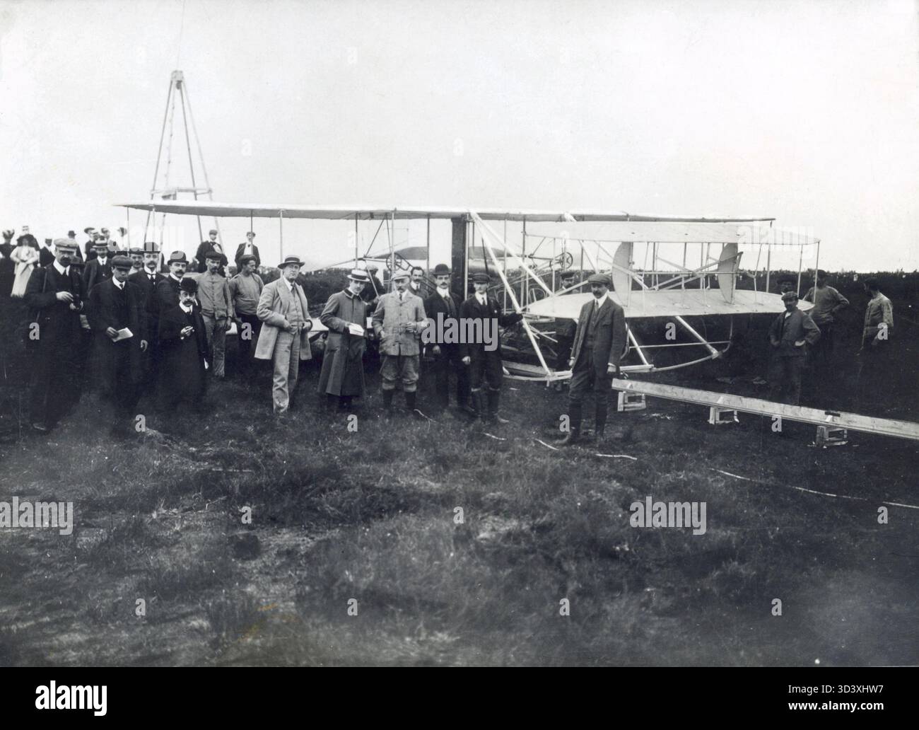 French aviator Charles de Lambert made the first flight over Dutch soil ...