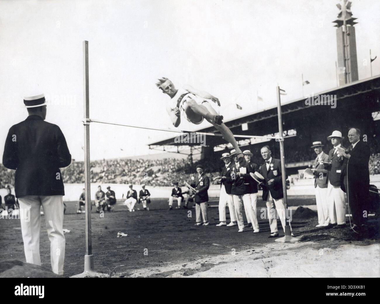 During the 1928 Amsterdam Olympics, German high jumper F. Koepke ...