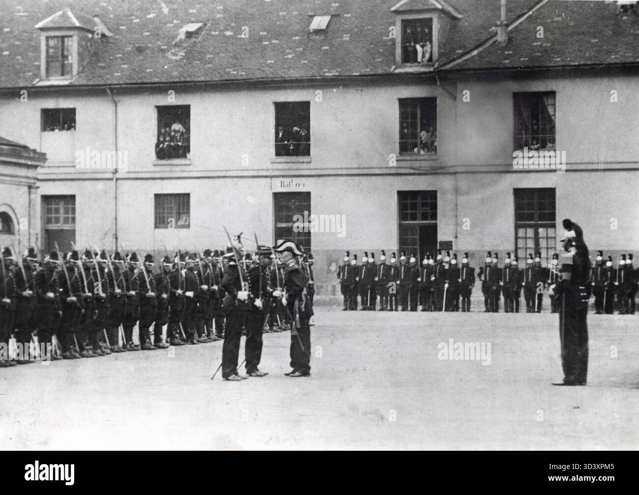 This image from July 12, 1906, shows the rehabilitation of Captain ...