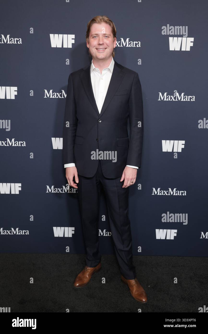 Connor Flanagan attends the 2025 WIF Honors Presented By Max Mara at ...