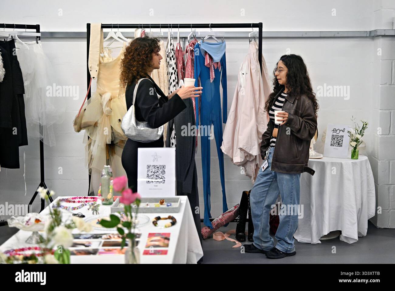 LONDON, ENGLAND: 7th November 2025: Emma Blythe I Upcycled Fashion of ...