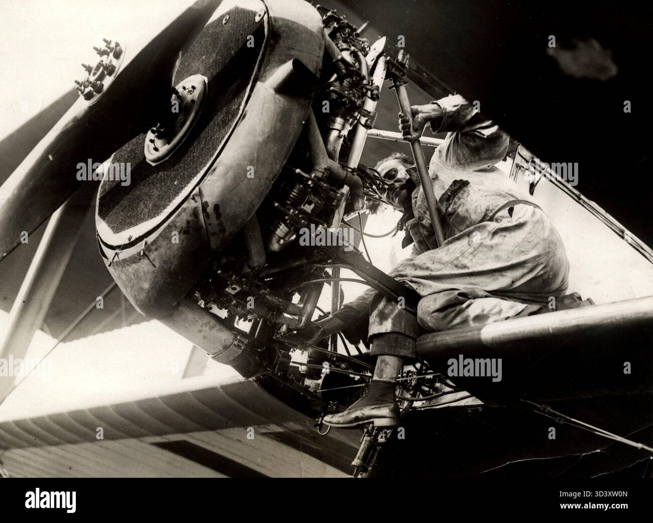 After a plane's departure, a fuel line leak was detected, and a brave ...