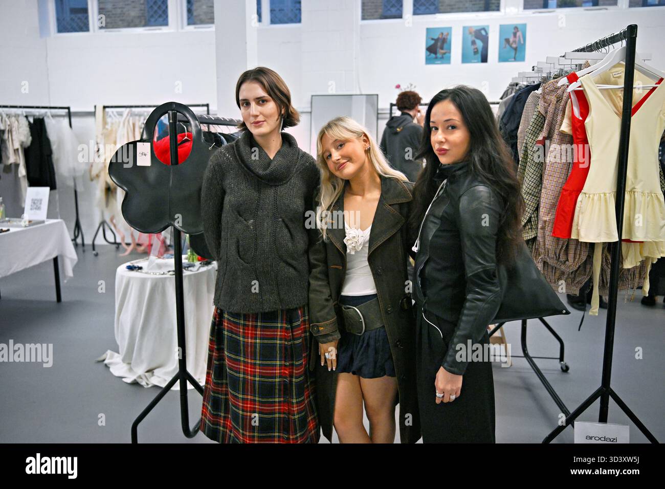 LONDON, ENGLAND: 7th November 2025: Emma Blythe I Upcycled Fashion of ...