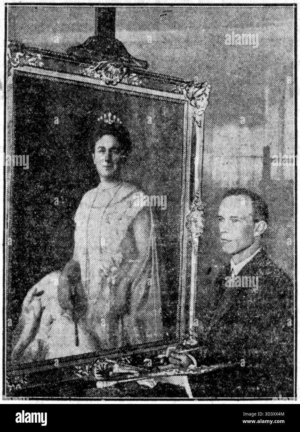 Artist shows work art Cut Out Stock Images & Pictures - Alamy