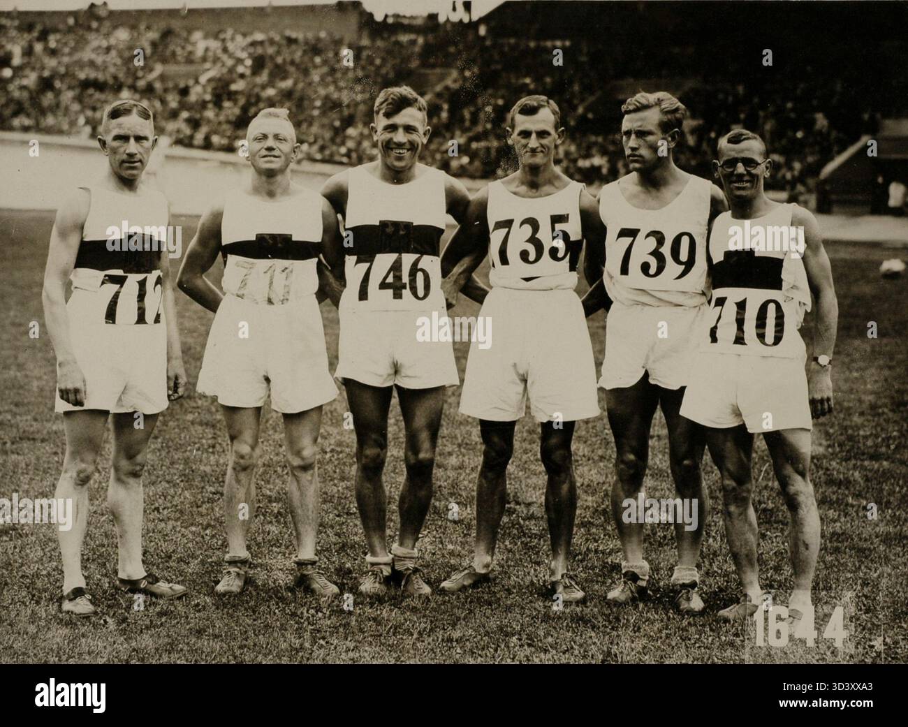 German marathon runners at the 1928 Olympic Games in Amsterdam, from ...