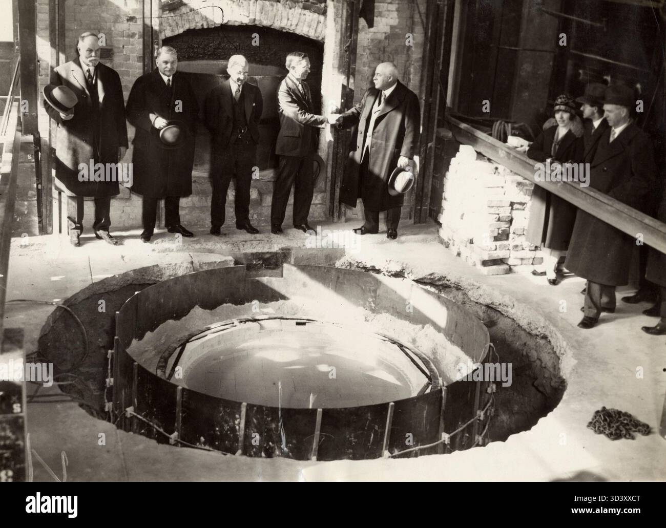 The world’s largest cast lens, intended for the Ohio University ...