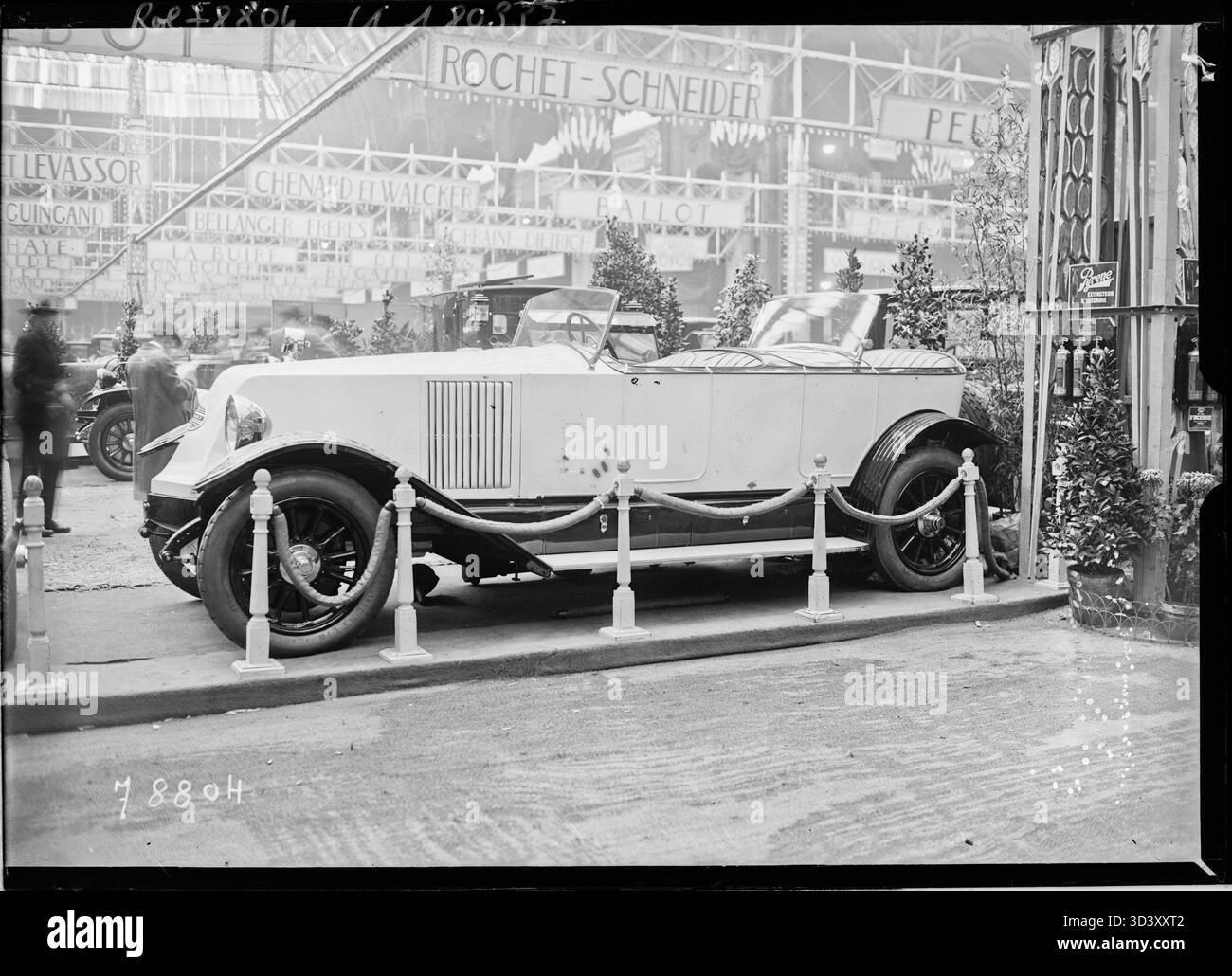 A Renault 18 HP, 6-cylinder car showcased at the 1922 Salon de l ...