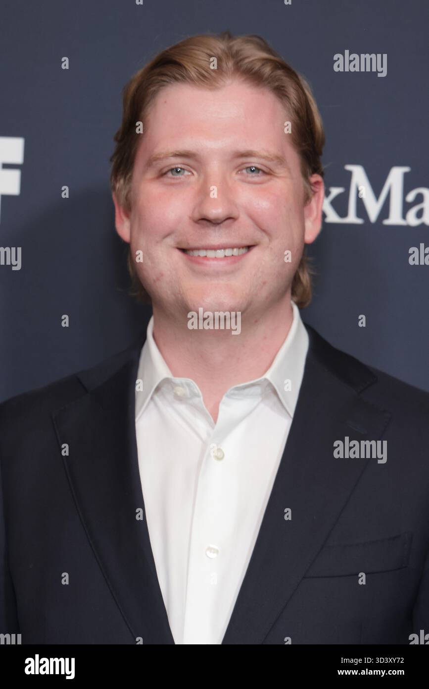Connor Flanagan attends the 2025 WIF Honors Presented By Max Mara at ...