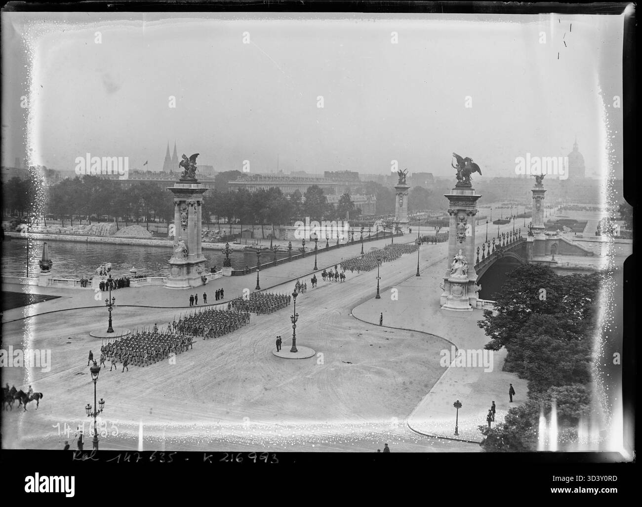 On 14 July 1930, during the Bastille Day parade on Avenue Alexandre III ...