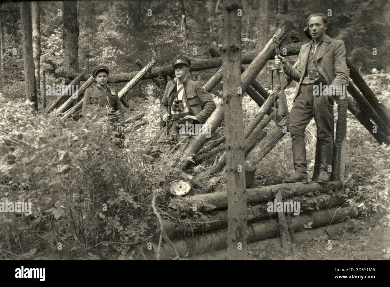 In 1950, Lithuanian partisans from the Kstutis military district's ...