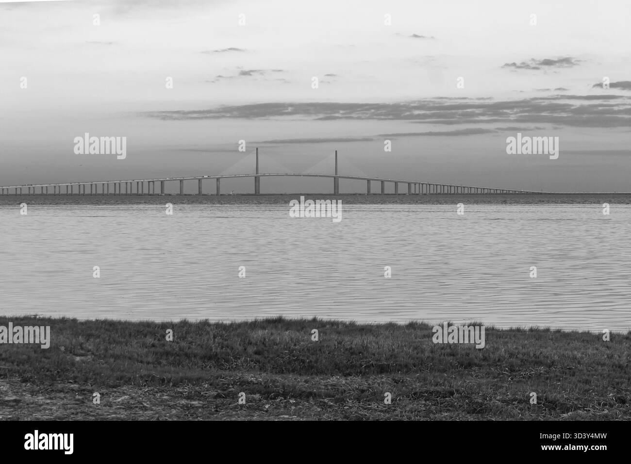This landmark photo of the Sunshine Skyway Bridge captures the ...