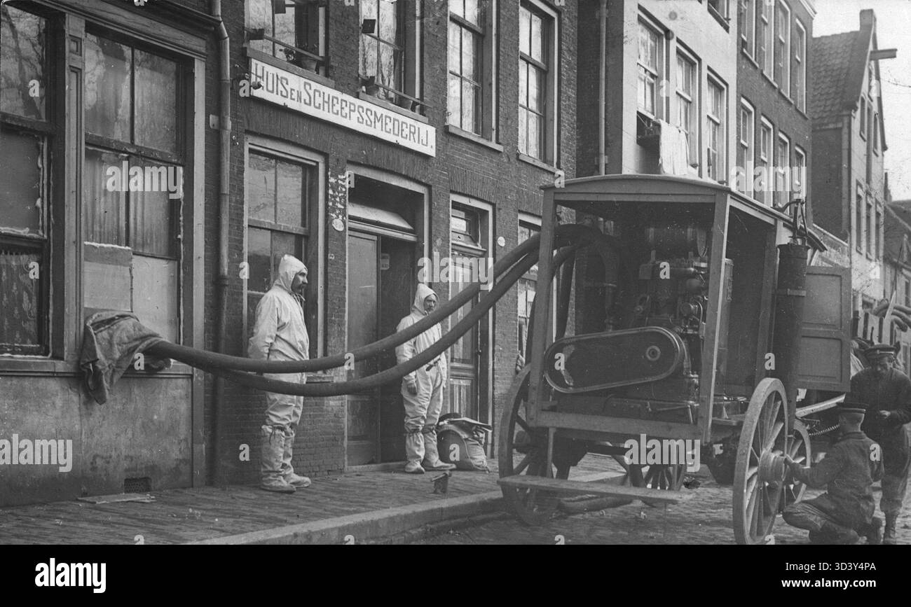 Early pest control Black and White Stock Photos & Images - Alamy