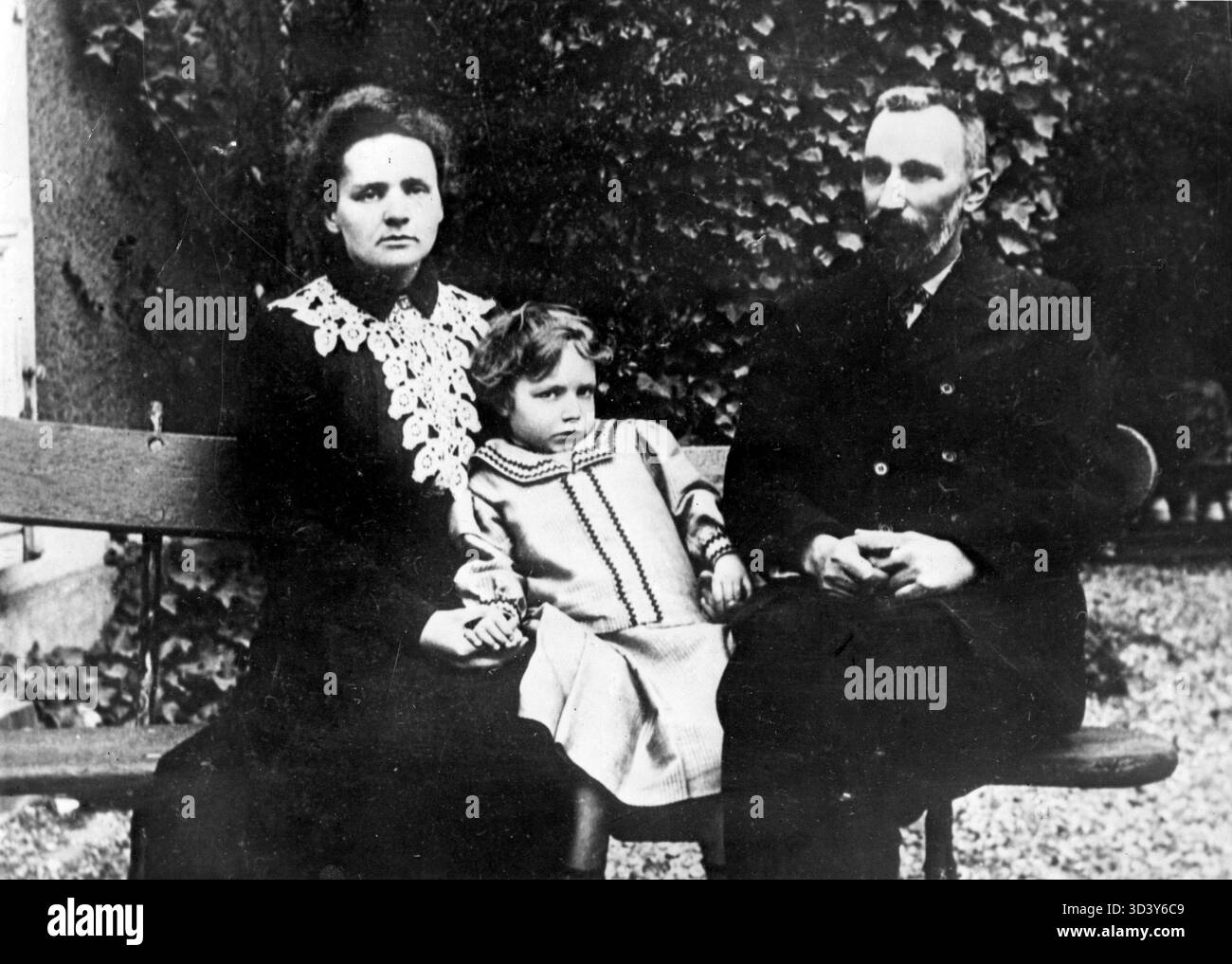 In 1905, a portrait of Nobel Prize winners Pierre Curie, Marie Curie ...