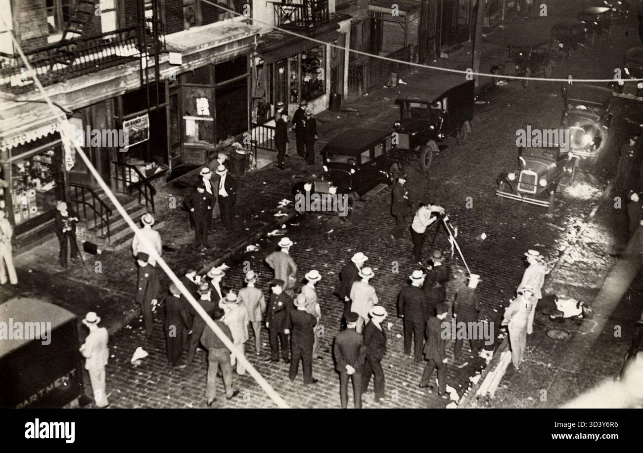In 1928, after a night-time gun battle between rival liquor smuggling ...