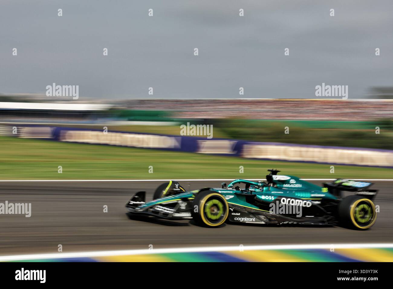 Lance Stroll (CDN) Aston Martin F1 Team AMR25. 07.11.2025. Formula 1 ...