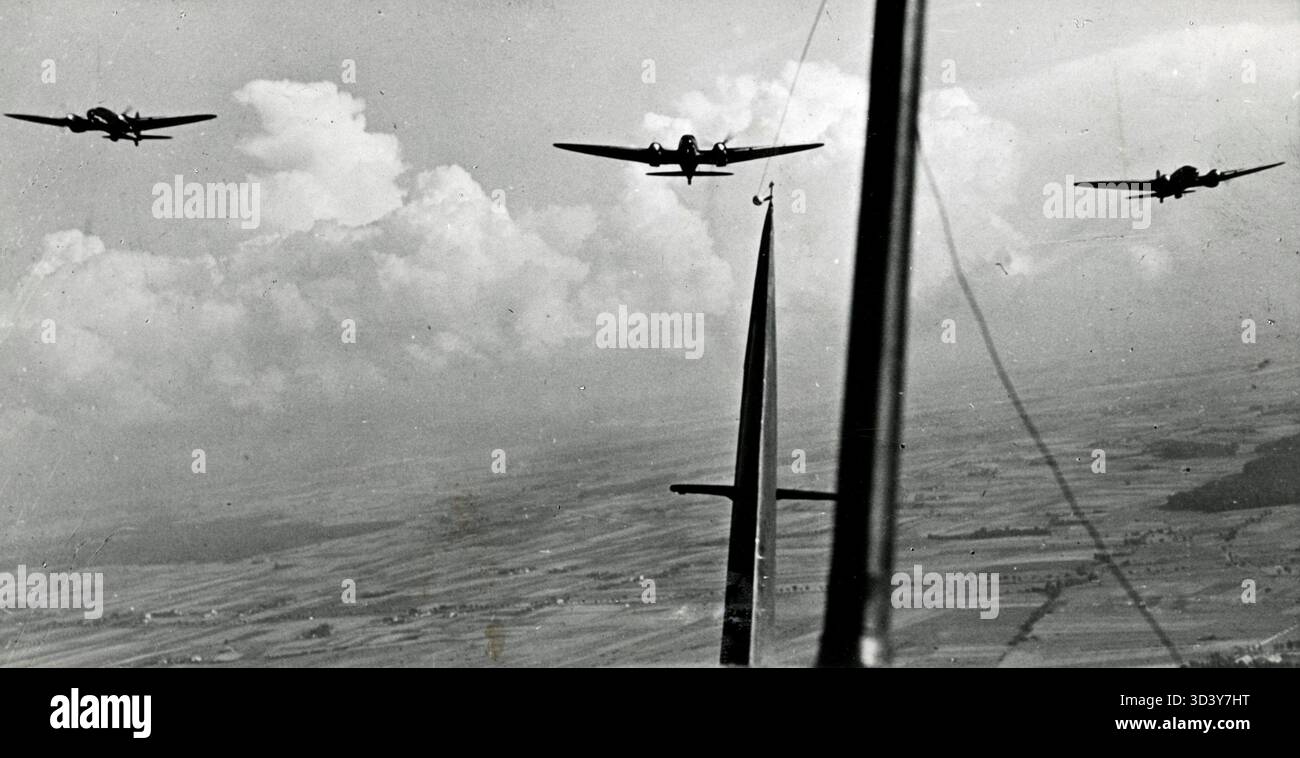 SFA022803664 1939 Netherlands: A photo taken from an aircraft showing ...