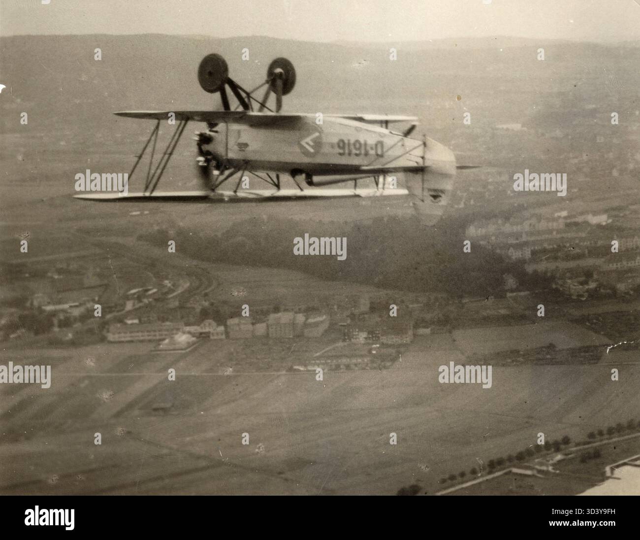 German stunt pilot Gerhard Fieseler, regarded as the best stunt pilot ...