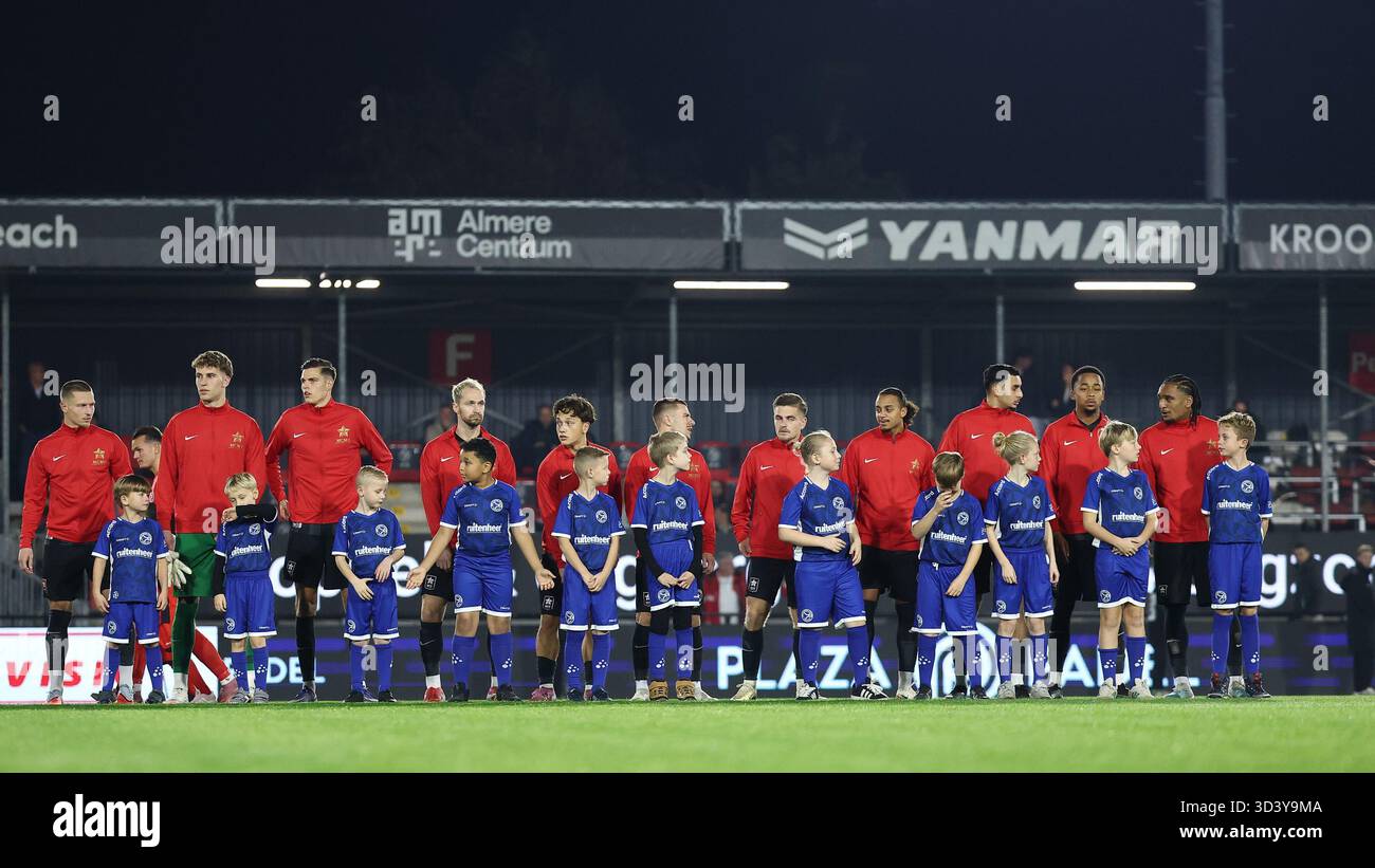 ALMERE , 07-11-2025 , Yanmar stadium , season 2025 / 2026 , Dutch ...