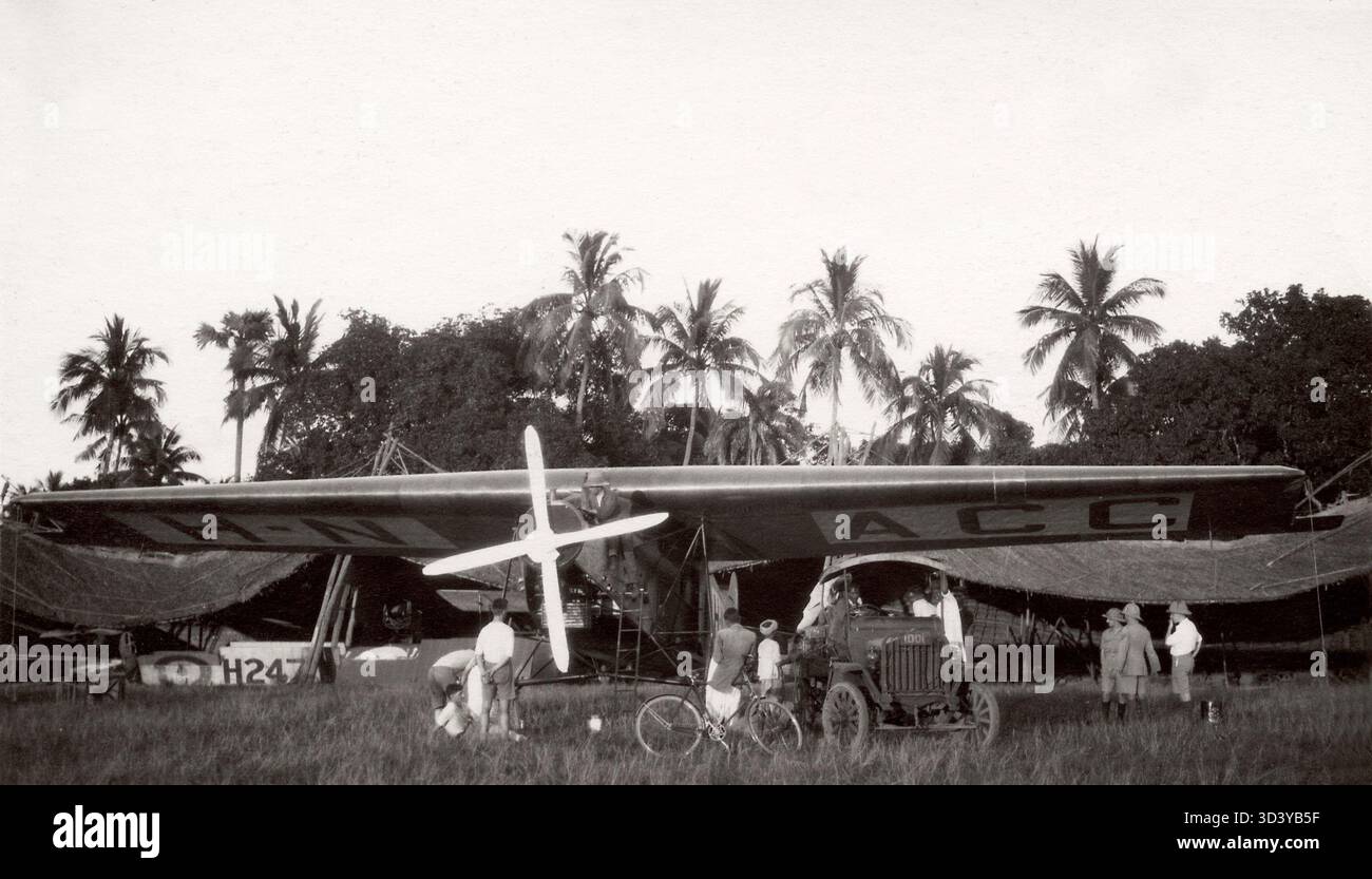 In November 1924, KLM made its first flight to the Dutch East Indies ...
