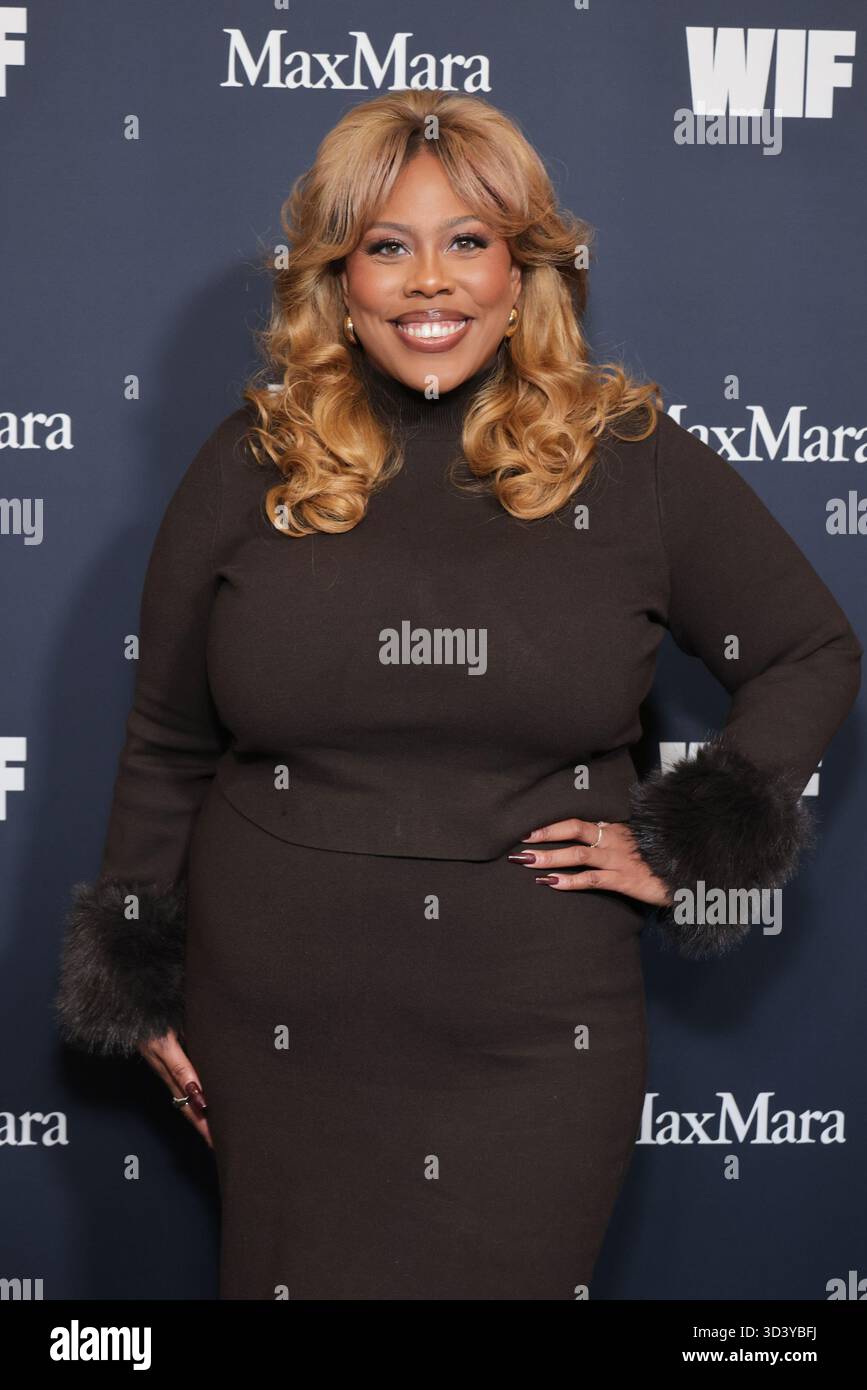 Amber Chardae Robinson attends the 2025 WIF Honors Presented By Max ...