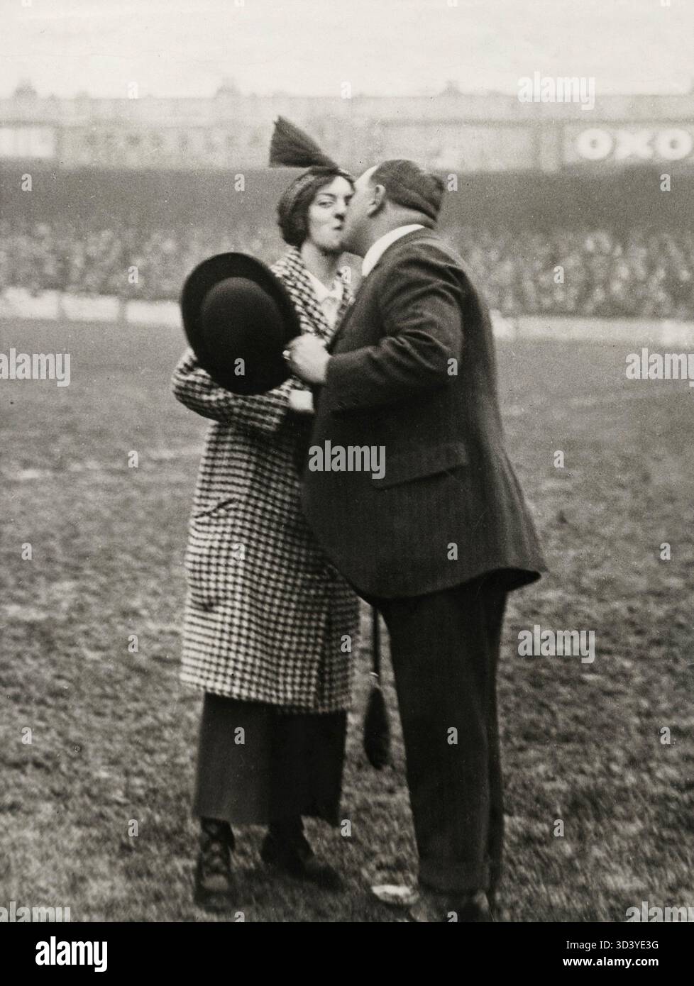 A women's football match, organized by the Variety Artists' Relief Fund ...