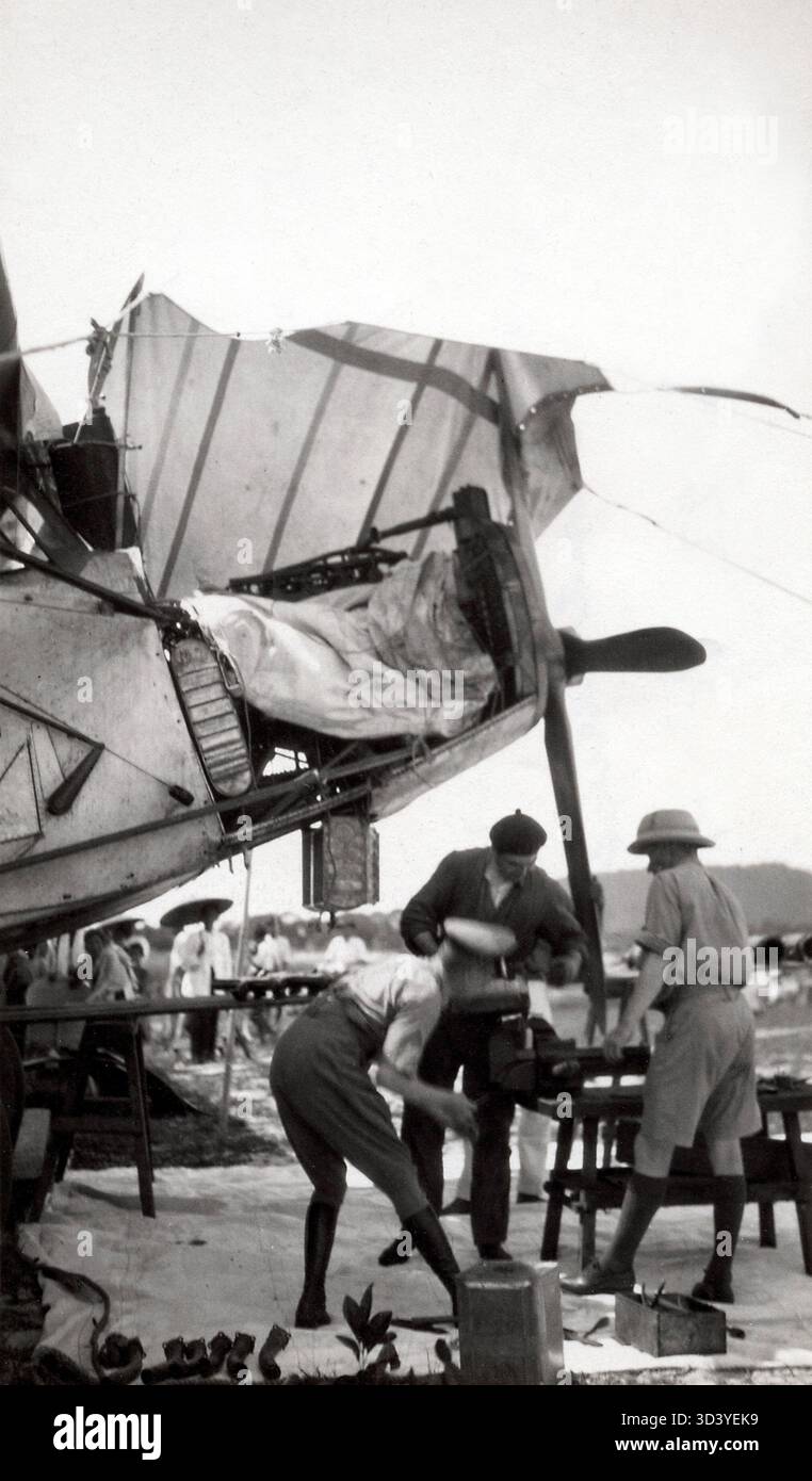 The first KLM flight to the Dutch East Indies (Indonesia) in 1924 ...