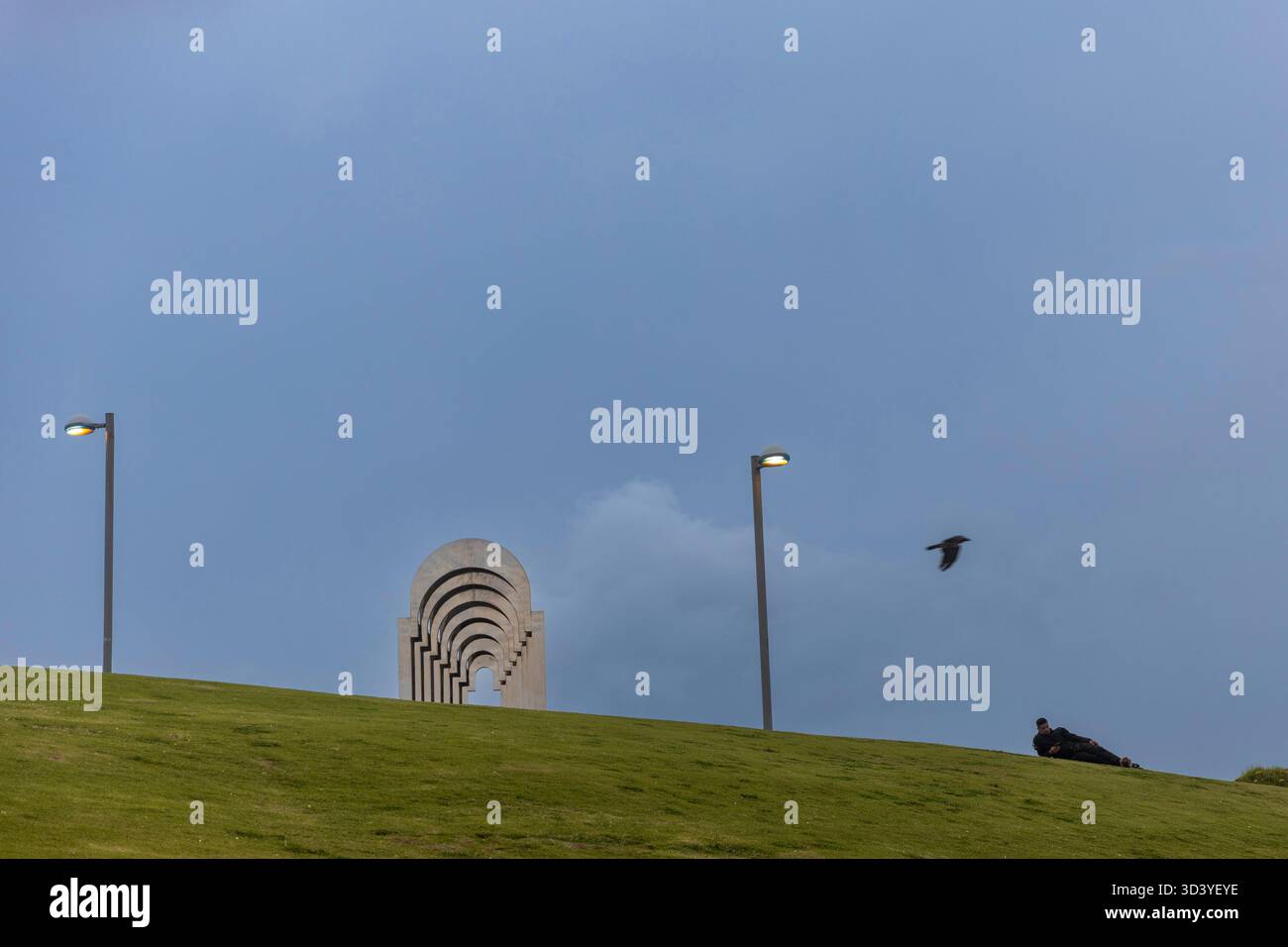 Tel Aviv, Israel, 6 October 2025, Noa Yafe “Star Gates”. Minimalist ...