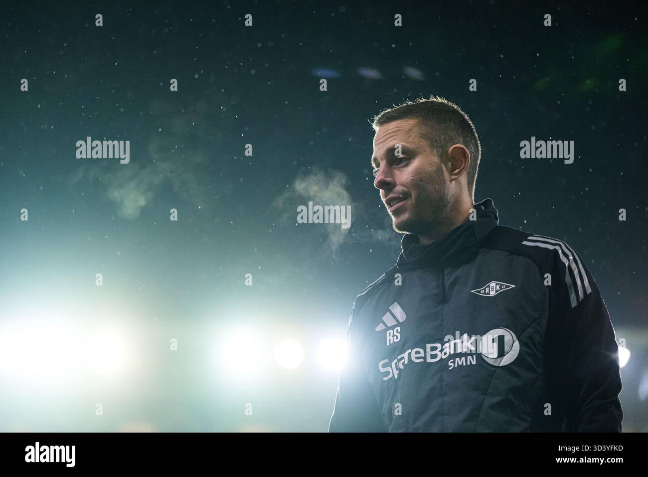 251107 Head coach Robin Shroot of Rosenborg after the Toppserien ...