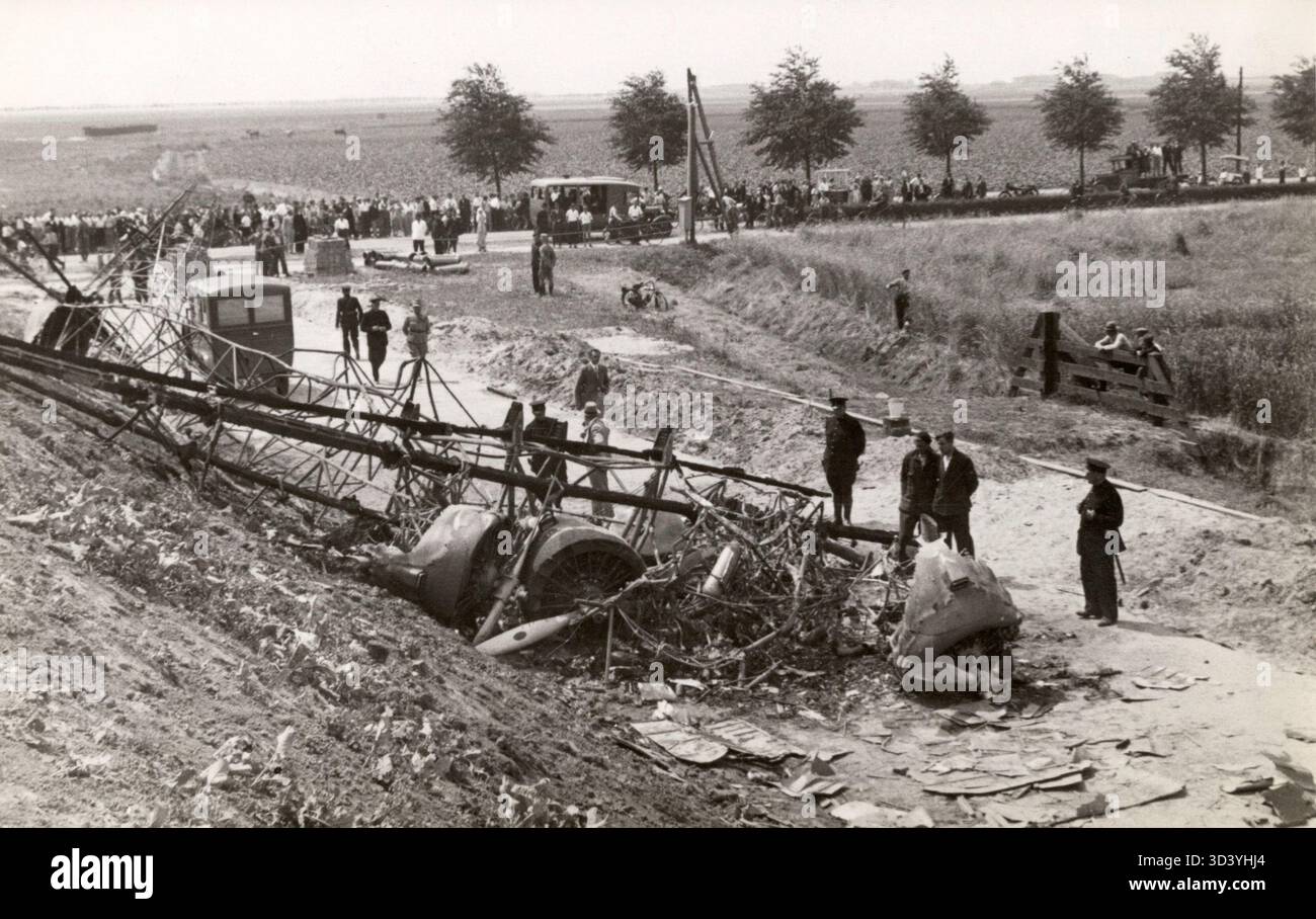 After the Fokker F 22 crash on July 14, 1935, in which six people died ...