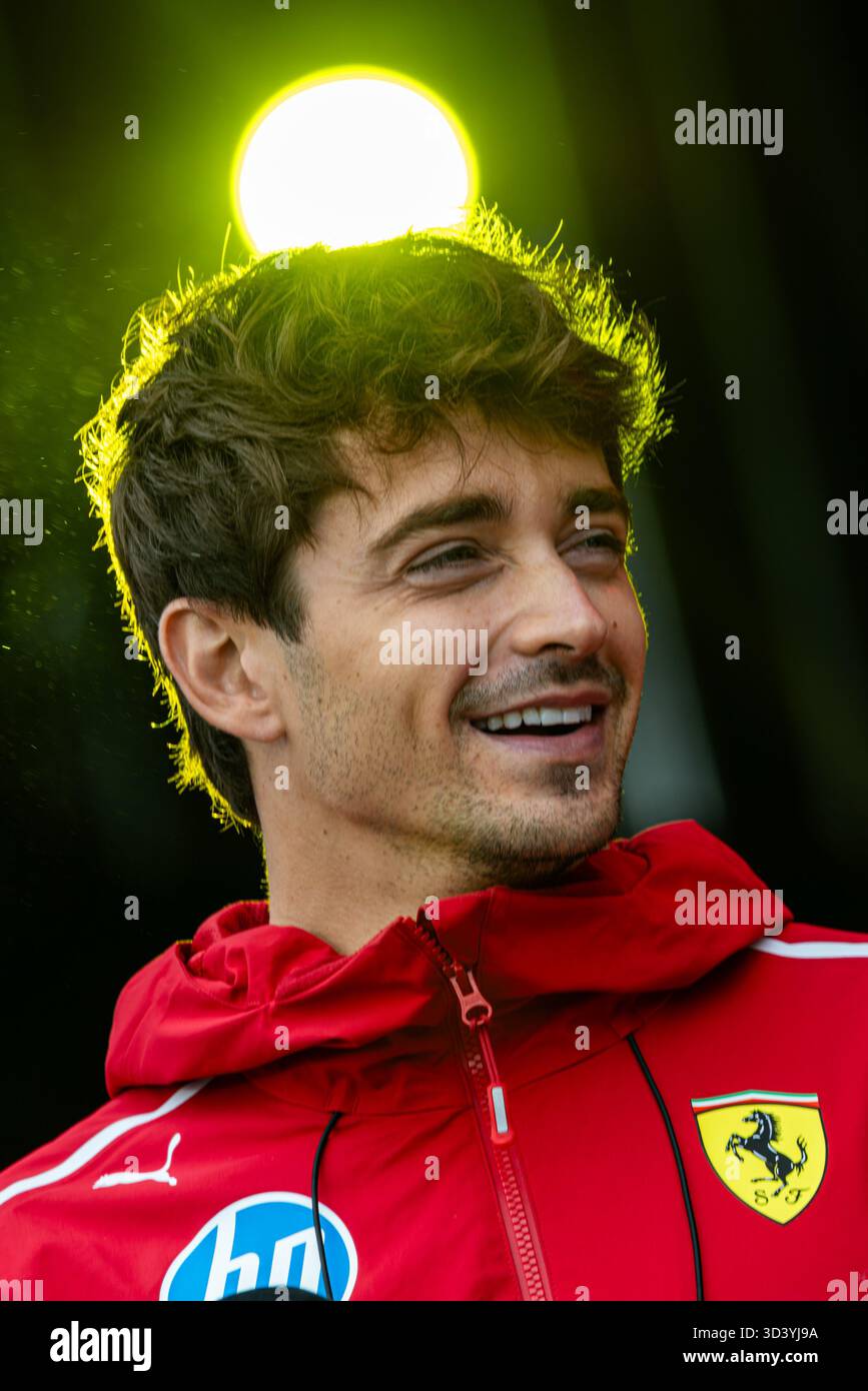 Charles Leclerc during the Formula 1 MSC Cruises Grande Premio De Sao ...