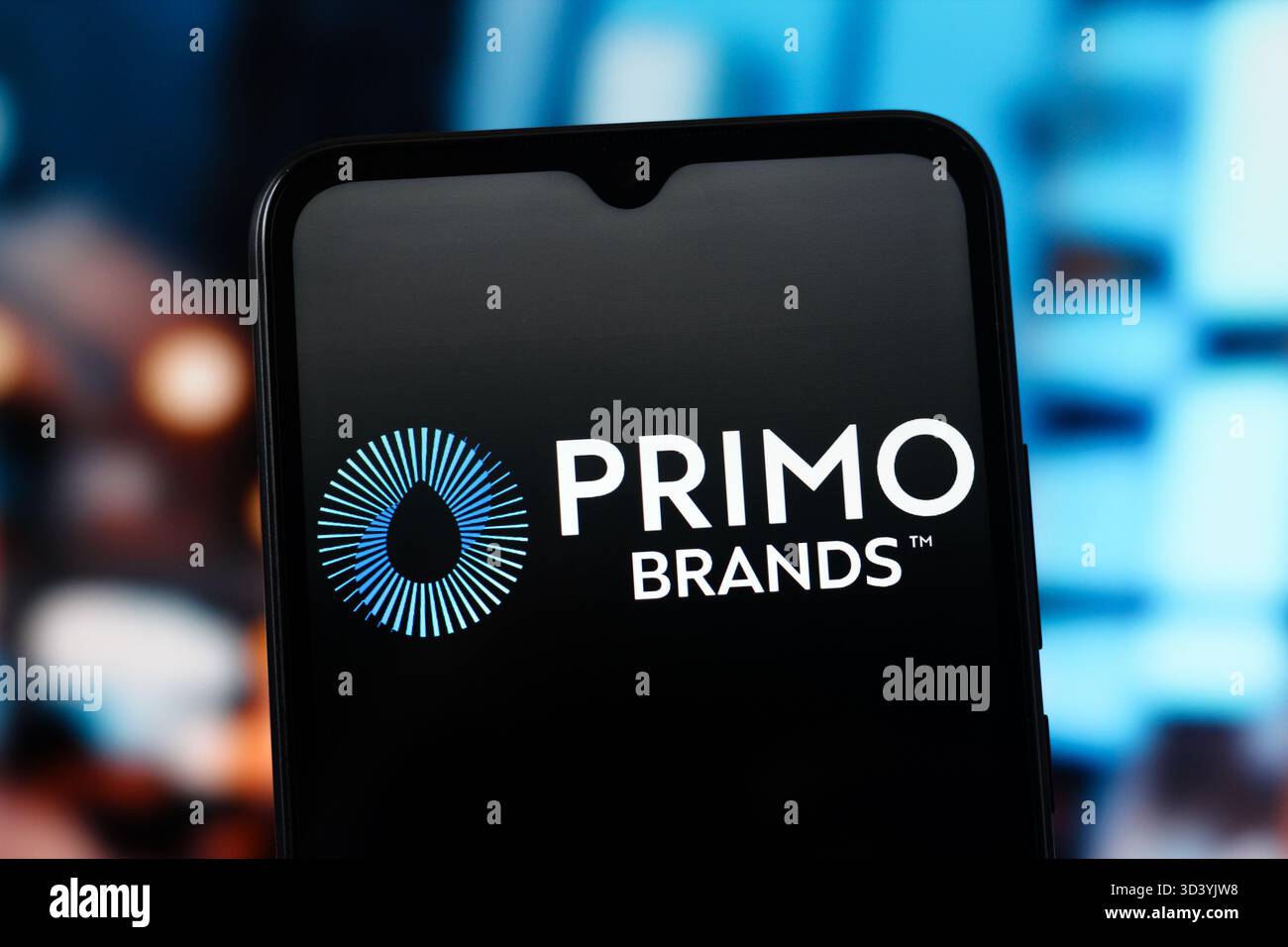 November 7, 2025, Canada: In this photo illustration, the Primo Brands ...