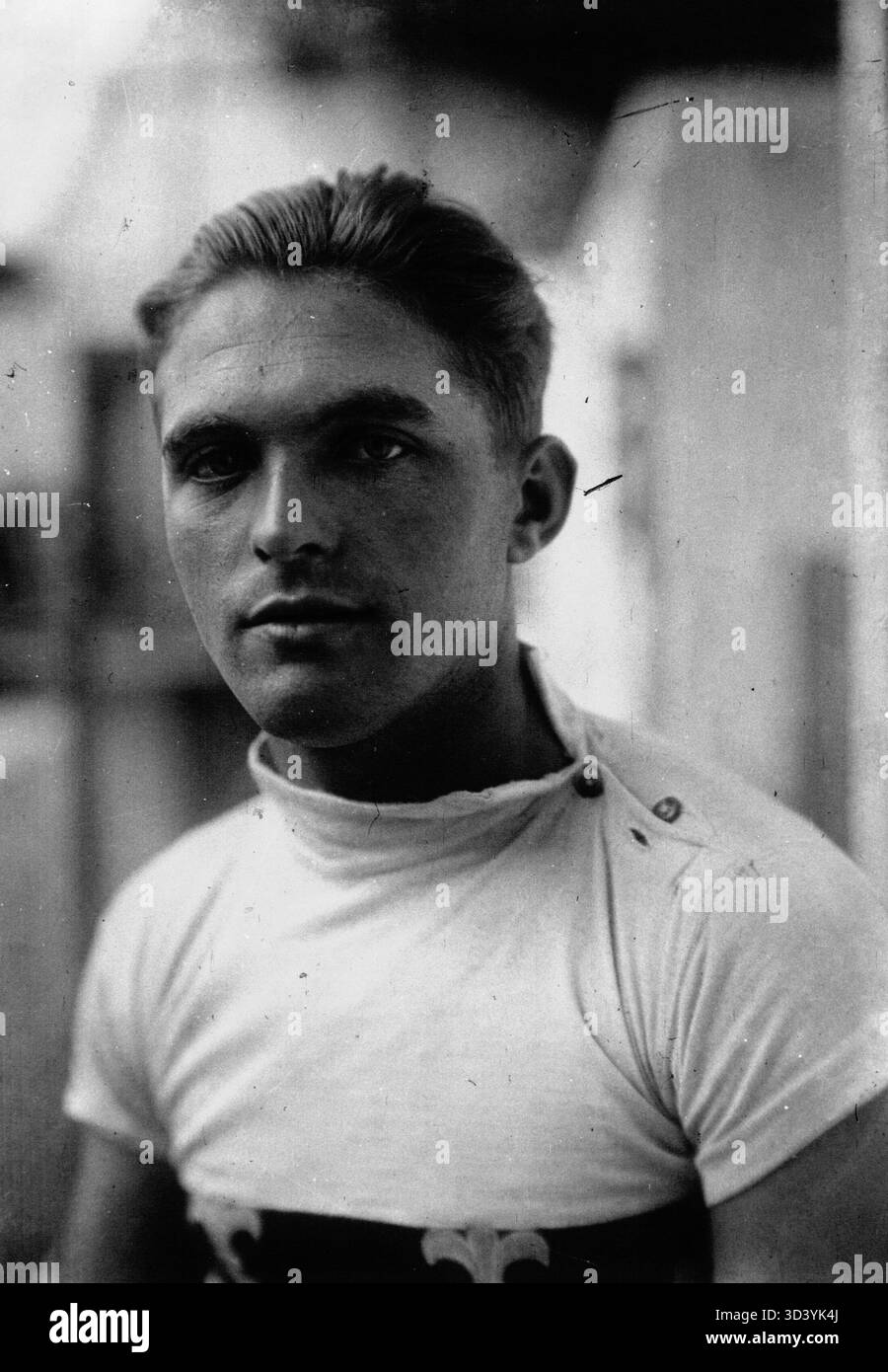 A portrait of Pierre Chapalain, taken in 1929. Chapalain was a French ...