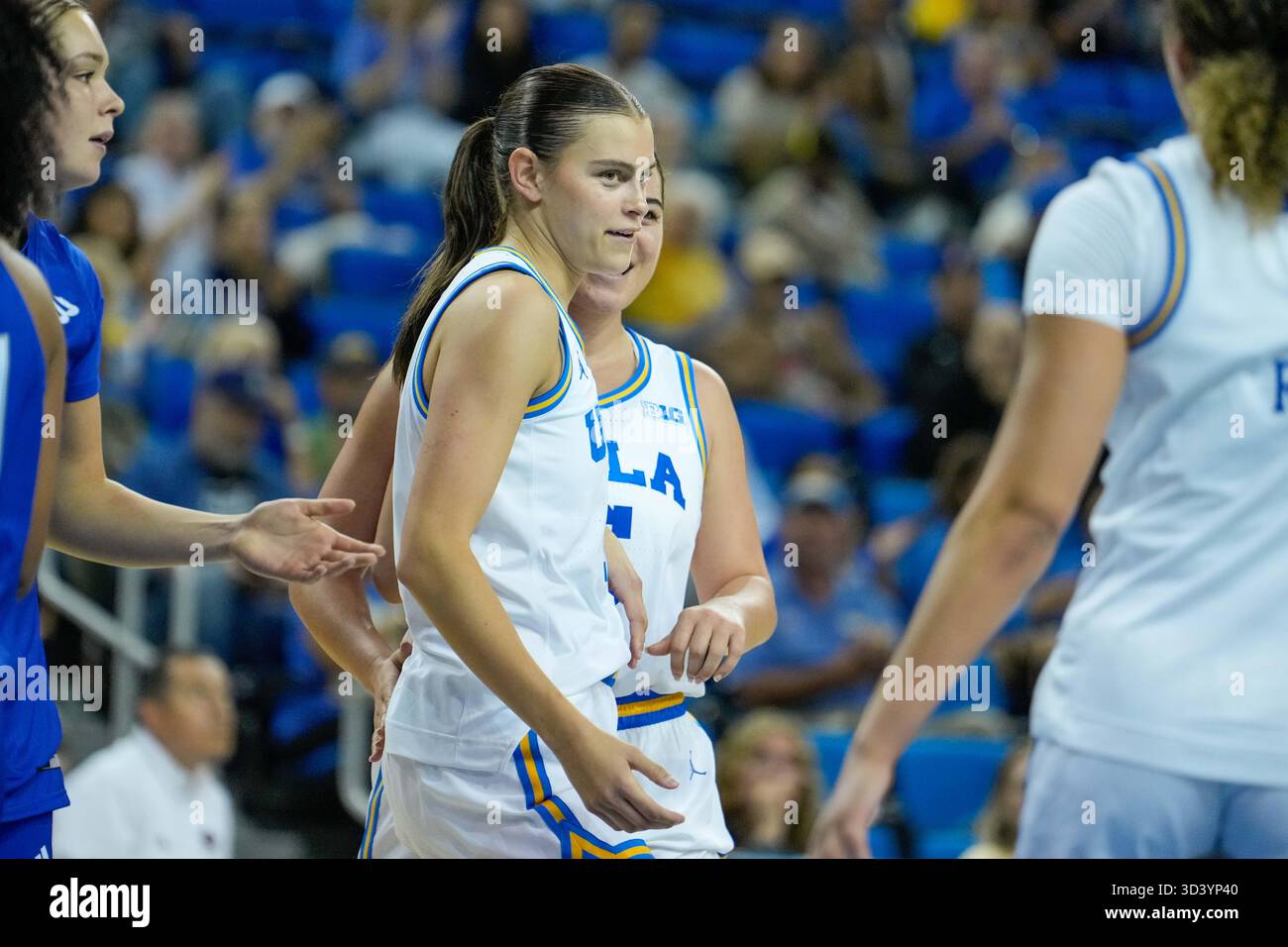 UCLA Bruins forward Gabriela Jaquez (11) during an NCAA basketball game ...