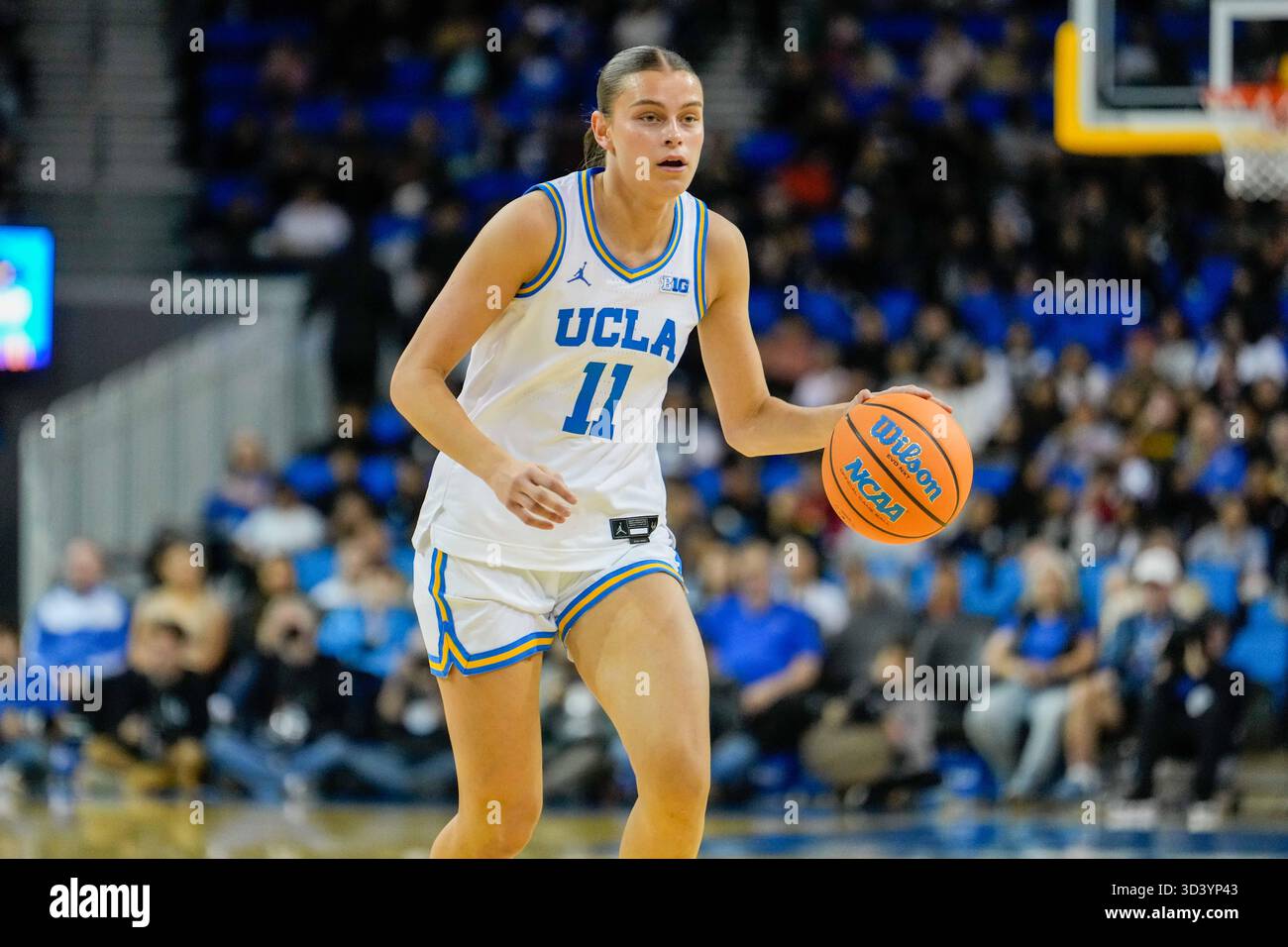 UCLA Bruins forward Gabriela Jaquez (11) during an NCAA basketball game ...