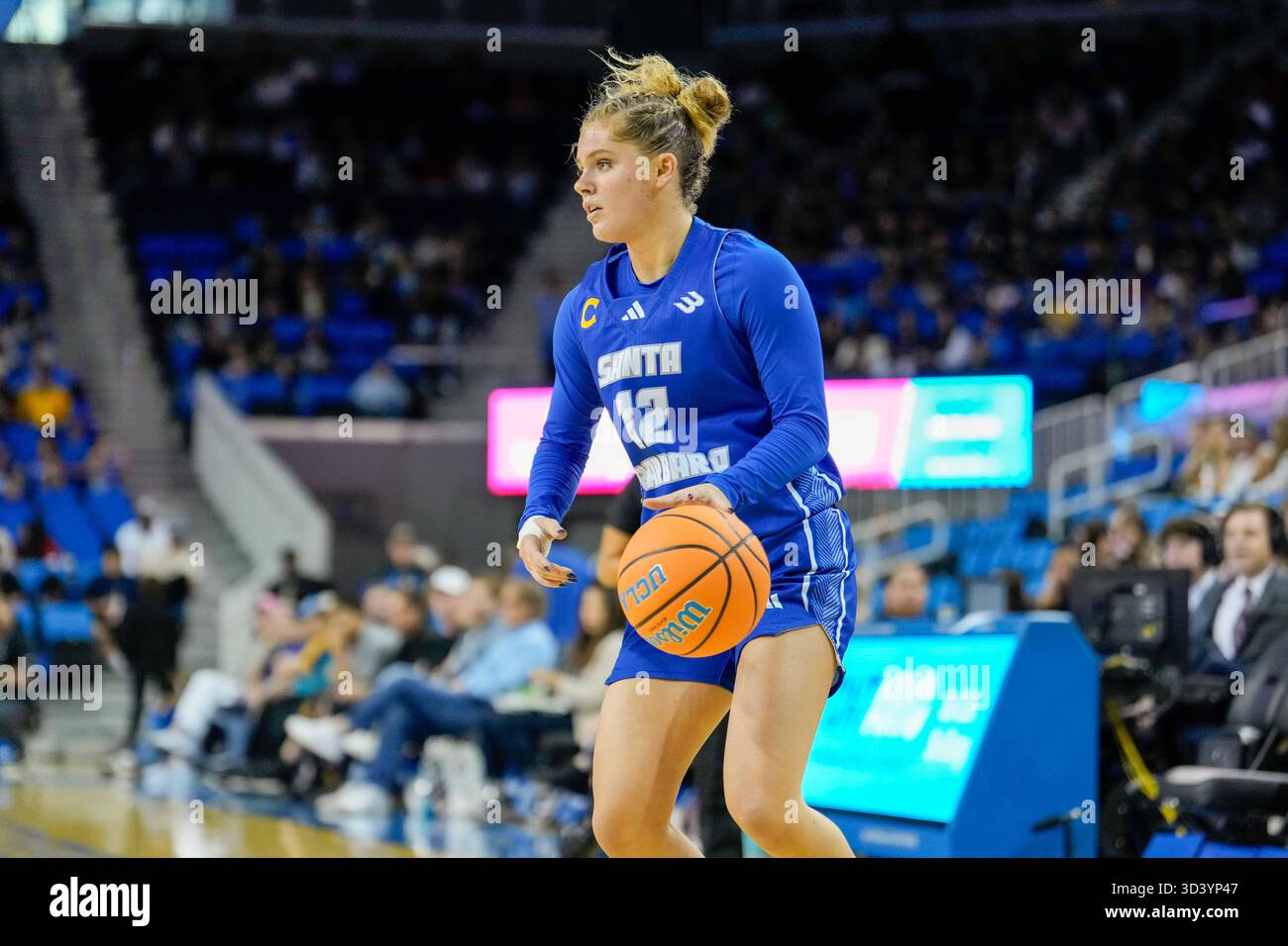 UC Santa Barbara Gauchos guard Madison Naro (12) during an NCAA ...