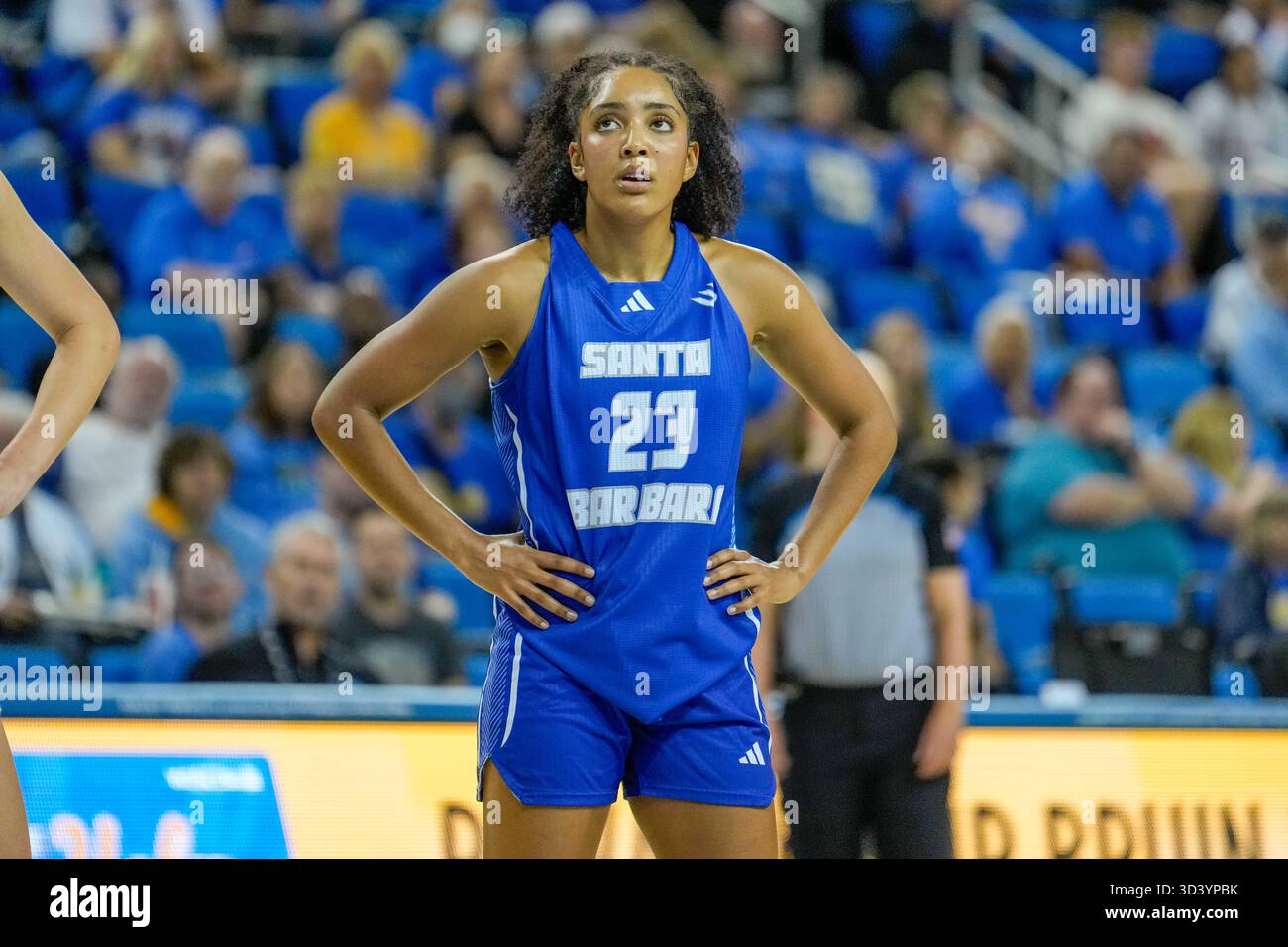 UC Santa Barbara Gauchos guard Zoe Shaw (23) during an NCAA basketball ...