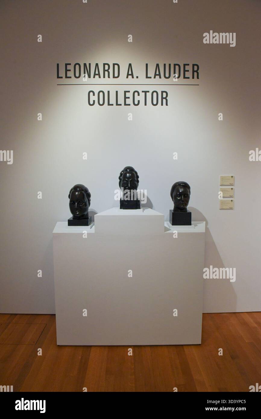 Three sculptures by Henri Matisse are featured during the grand opening ...
