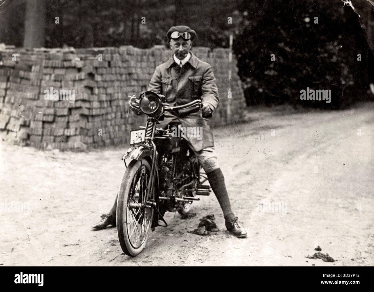 In 1920, German ex-Crown Prince Wilhelm III is photographed riding his ...