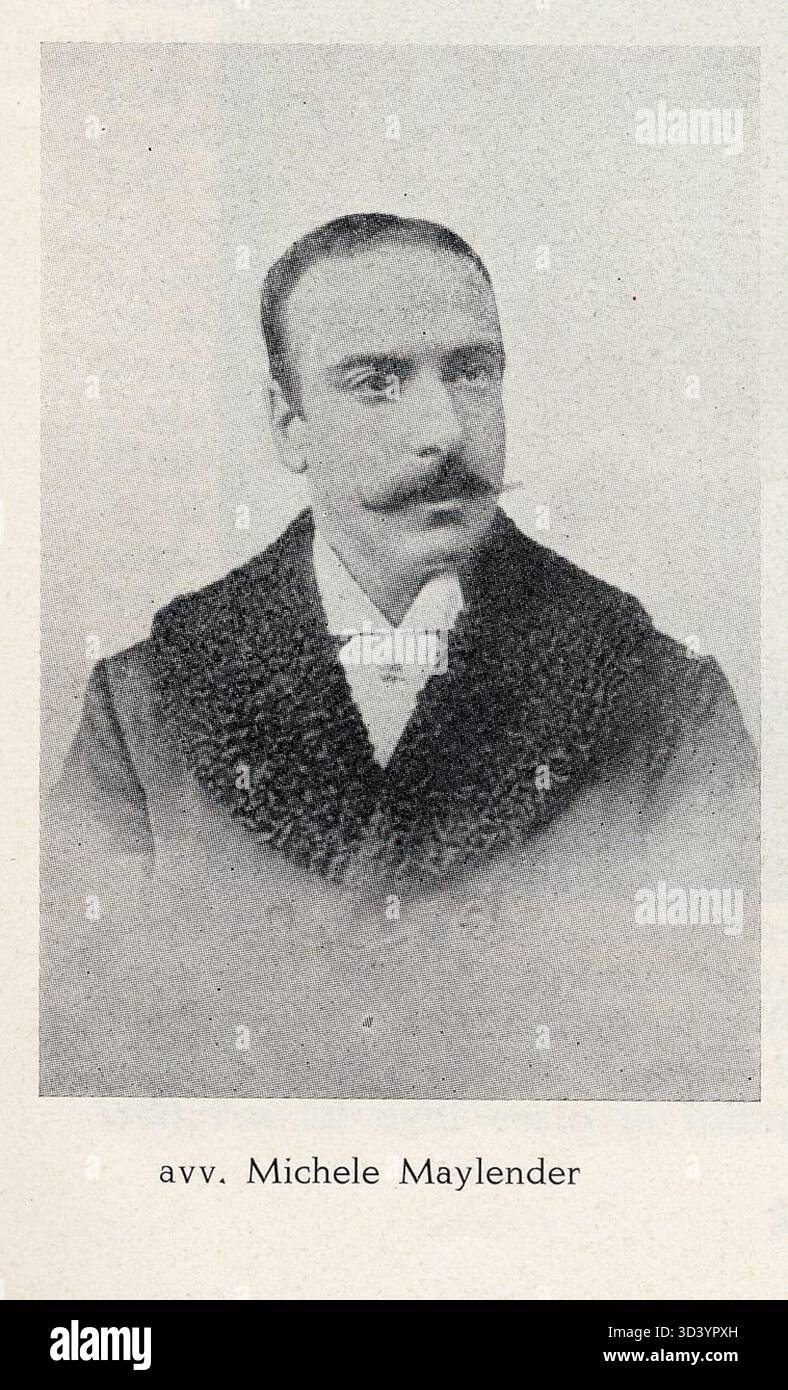 Michele Maylender (1863–1911), an Italian politician and member of the ...