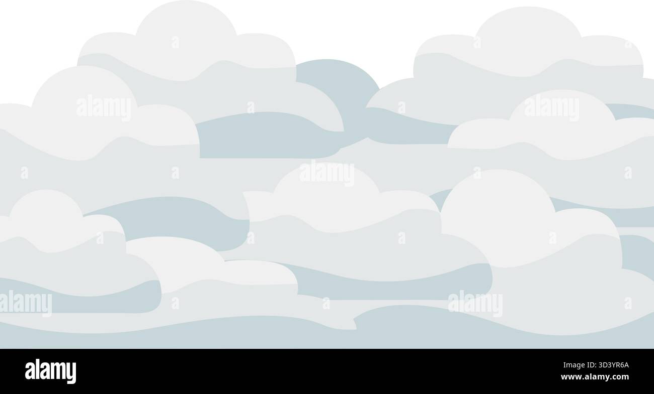 Fog cloudscape Stock Vector Images - Alamy
