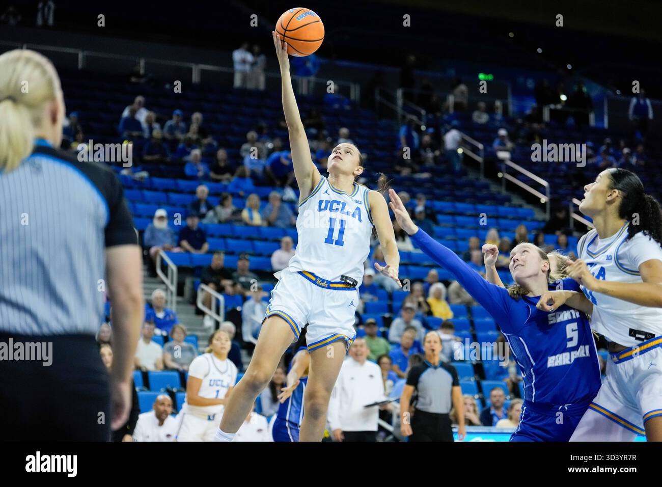 UCLA Bruins forward Gabriela Jaquez (11) during an NCAA basketball game ...