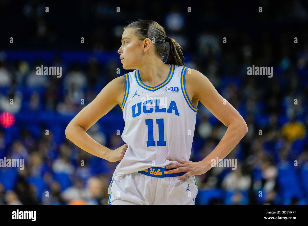 UCLA Bruins forward Gabriela Jaquez (11) during an NCAA basketball game ...