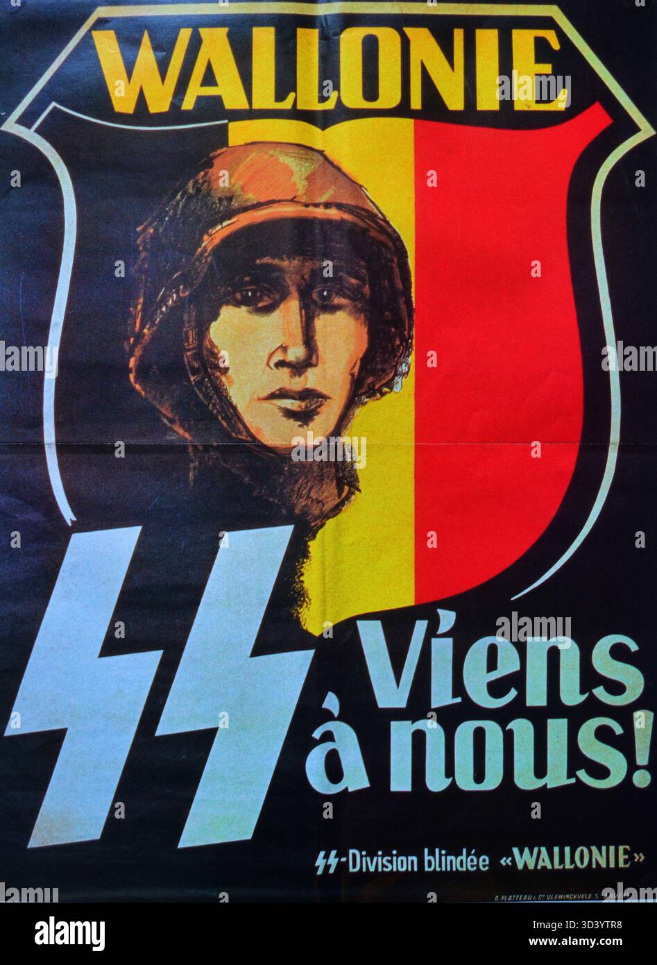Wallonie waffen ss hi-res stock photography and images - Alamy