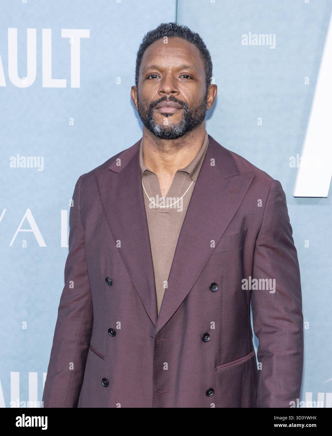 Luke Forbes attends Peacock's 'All Her Fault' premiere at SVA Theatre ...